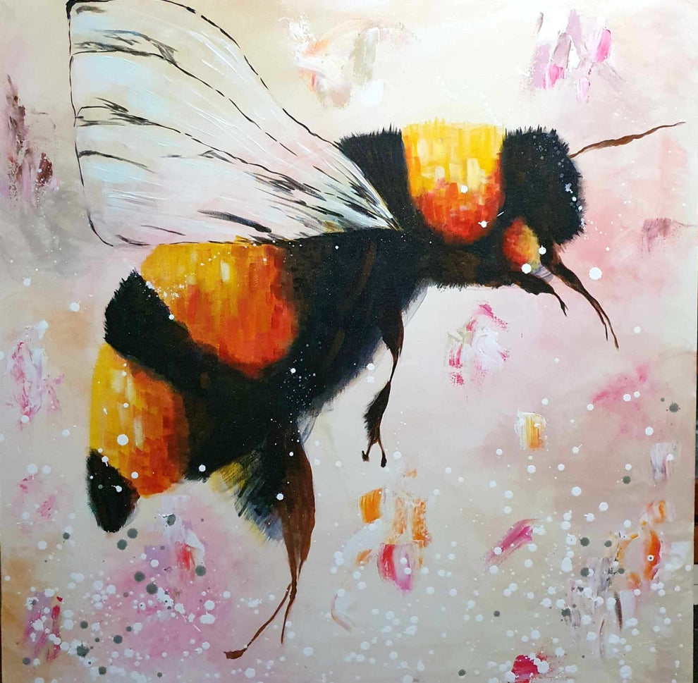 Bee - Original animal artwork by Seoyoung Jo – FAT THUMBS